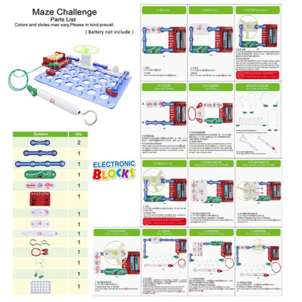 Electronic Blocks Maze Challenge – Learning Toys